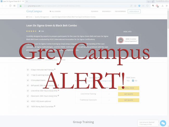 GreyCampus-review - The Council for Six Sigma Certification