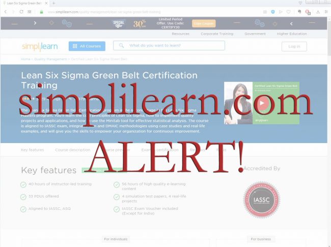 Simplilearn-review - The Council for Six Sigma Certification